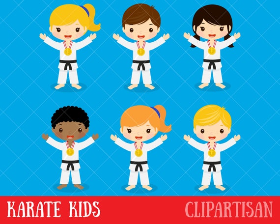 Kids Karate Clip Art