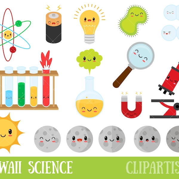 Kawaii Science - Etsy