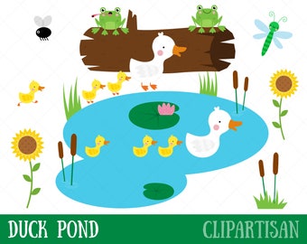 Carnival Duck Pond Clip Art
