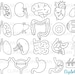 Human Body Systems Anatomy Clipart Digital Stamps Bundle PNG Instant ...