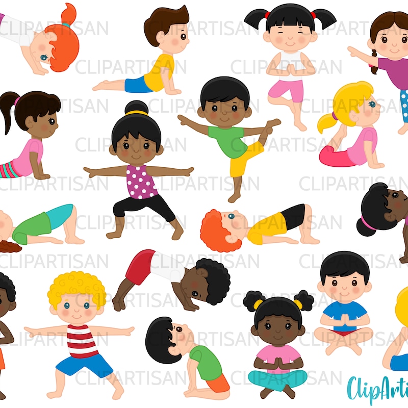 Yoga Pose Art - Etsy