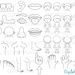 Human Body Systems Anatomy Clipart Digital Stamps Bundle PNG Instant ...