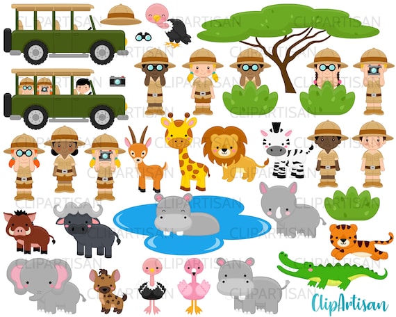 Safari Guide Clipart
