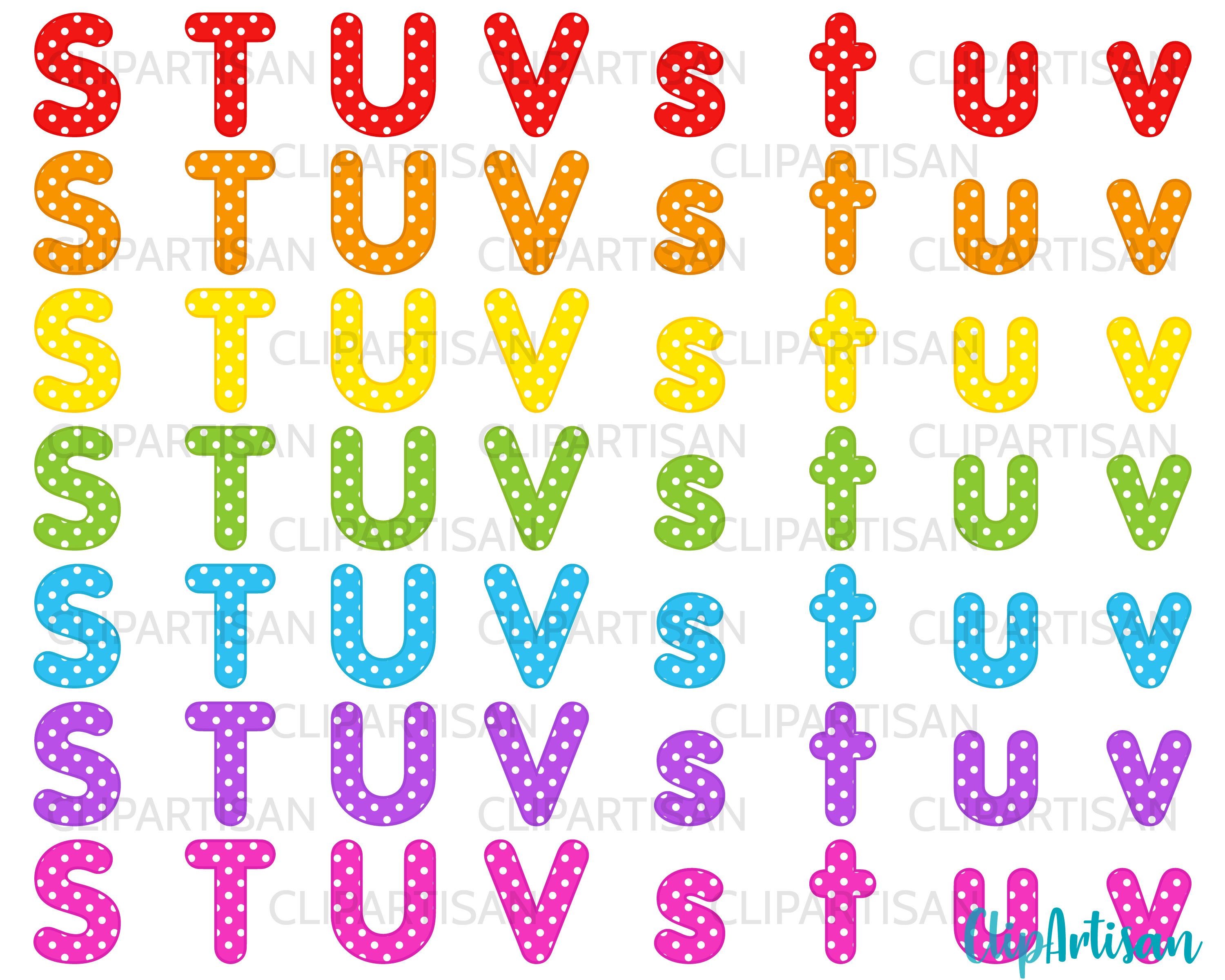 Letras De Clipart Abc
