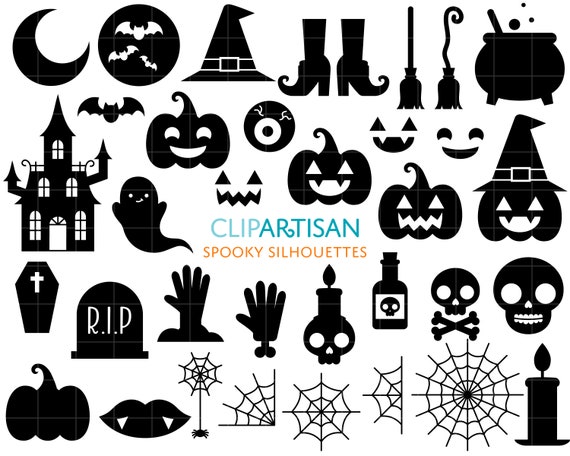 Halloween SVG Clipart Ghost Svg Witch Svg Pumpkin Svg Jack - Etsy