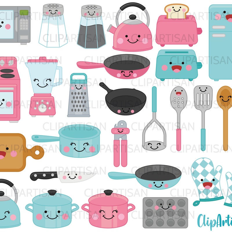Kitchen Clip Art - Etsy