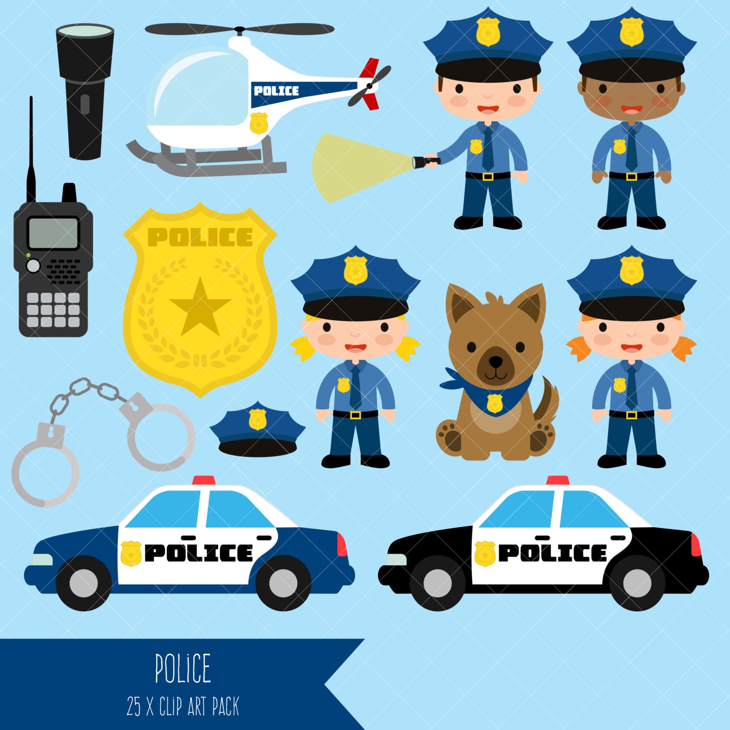 Law Enforcement Clip Art
