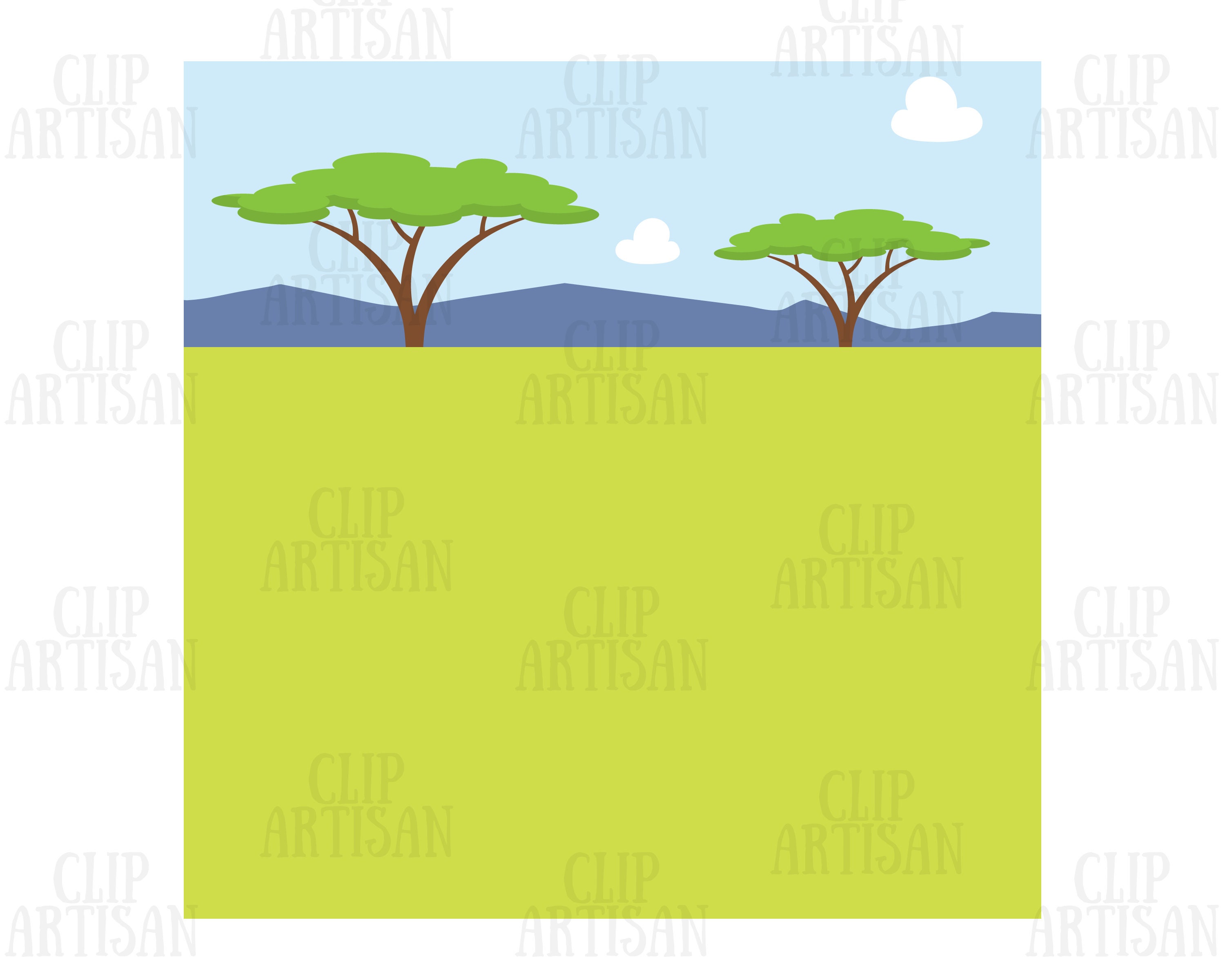 Safari Baby Animals Clipart / Jungle Animals Clipart / Zoo Animals ...