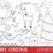 Christmas Clipart Digital Stamps Pack 2 (Instant Download) - Etsy