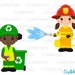 Community Helpers Clipart Bundle, Job Clip Art, Profession Clipart ...