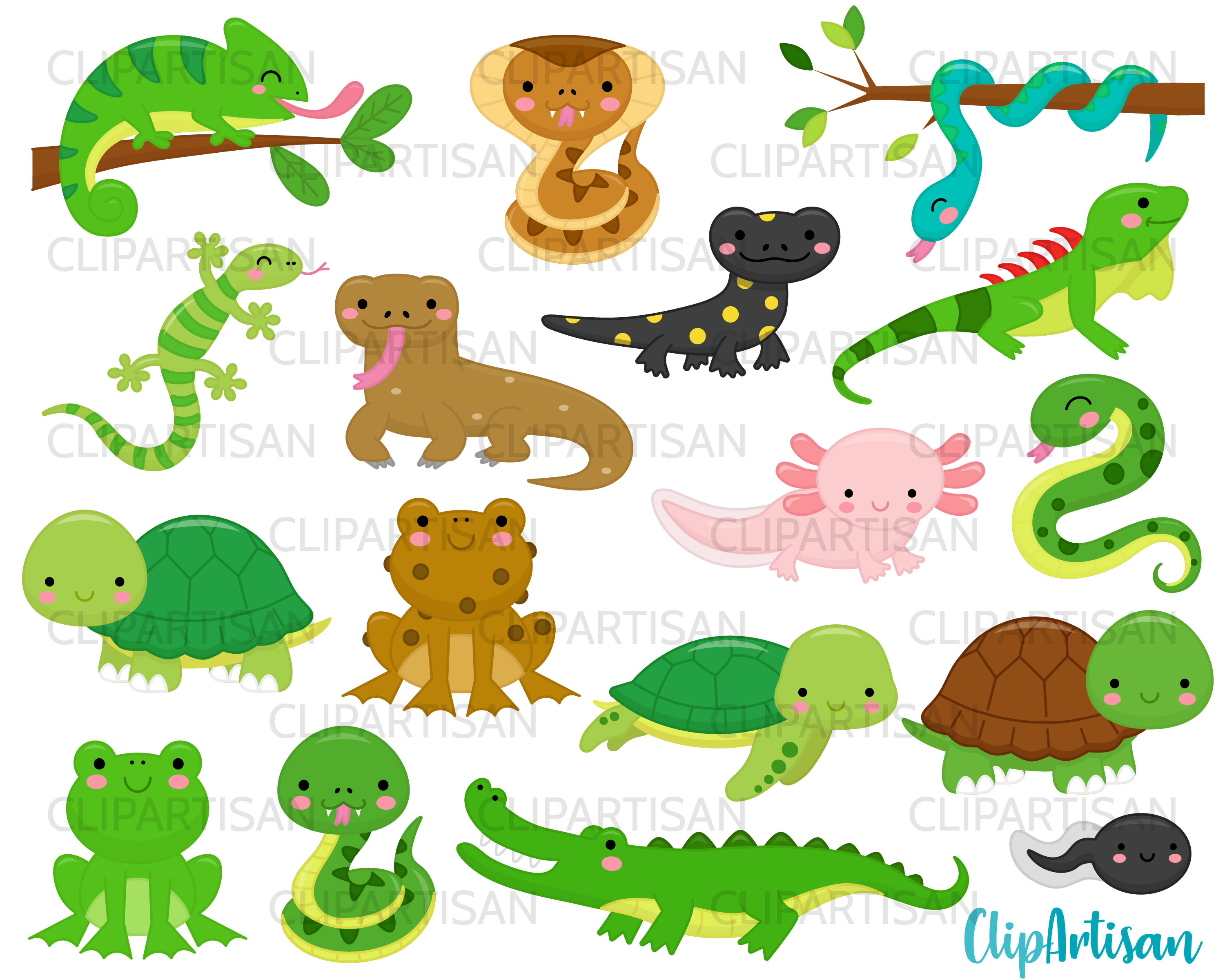 Reptiles Clipart