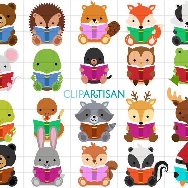 Woodland Clipart - Etsy