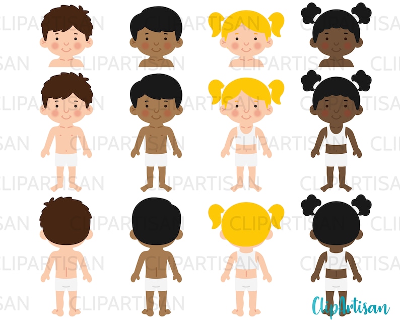 Body Parts Clipart Senses Anatomy Clip Art Human Body PNG - Etsy UK