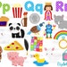 Alphabet Clip Art Bundle, ABC Letters, A to Z Graphics, Back to School ...
