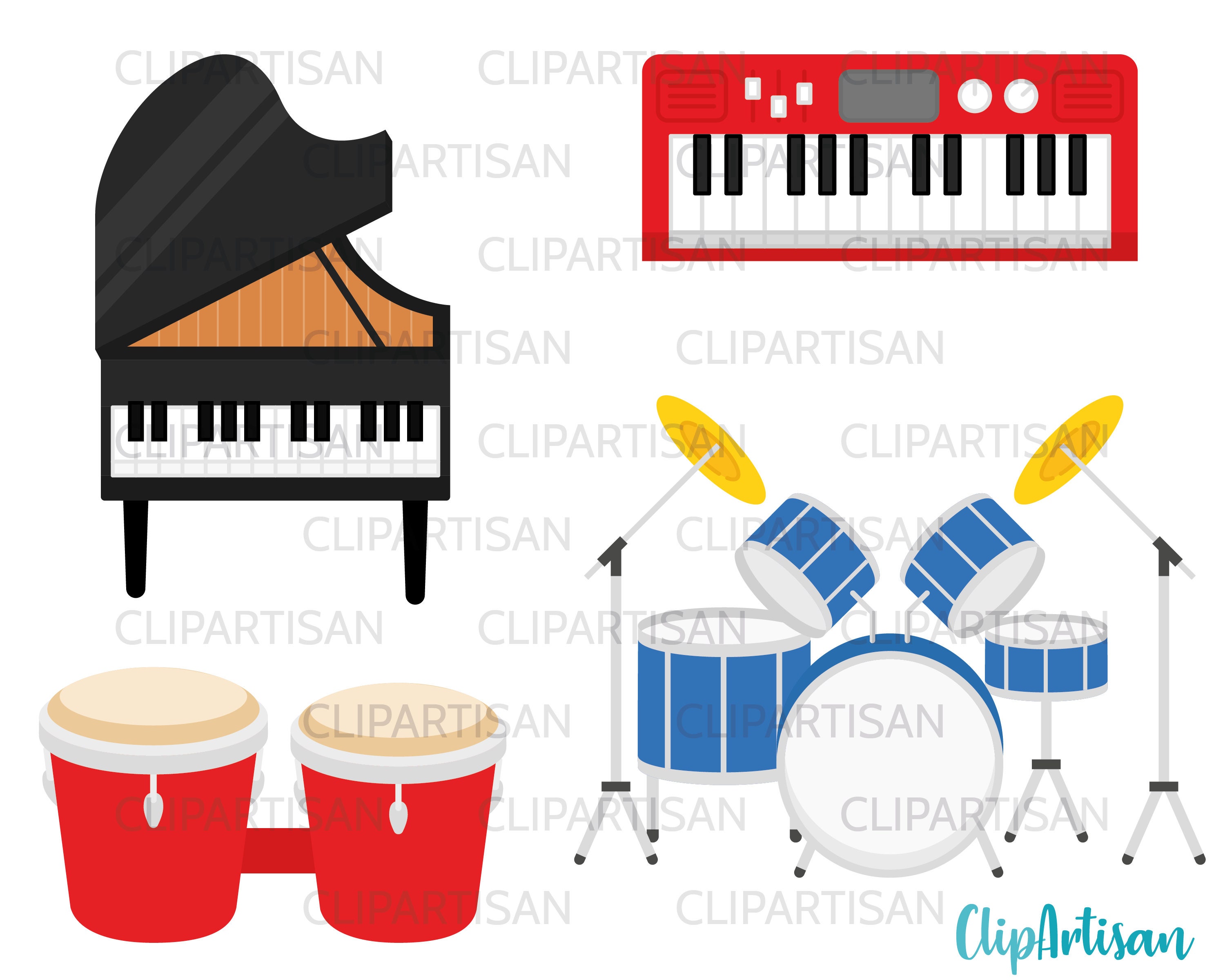Musical Instruments Clipart