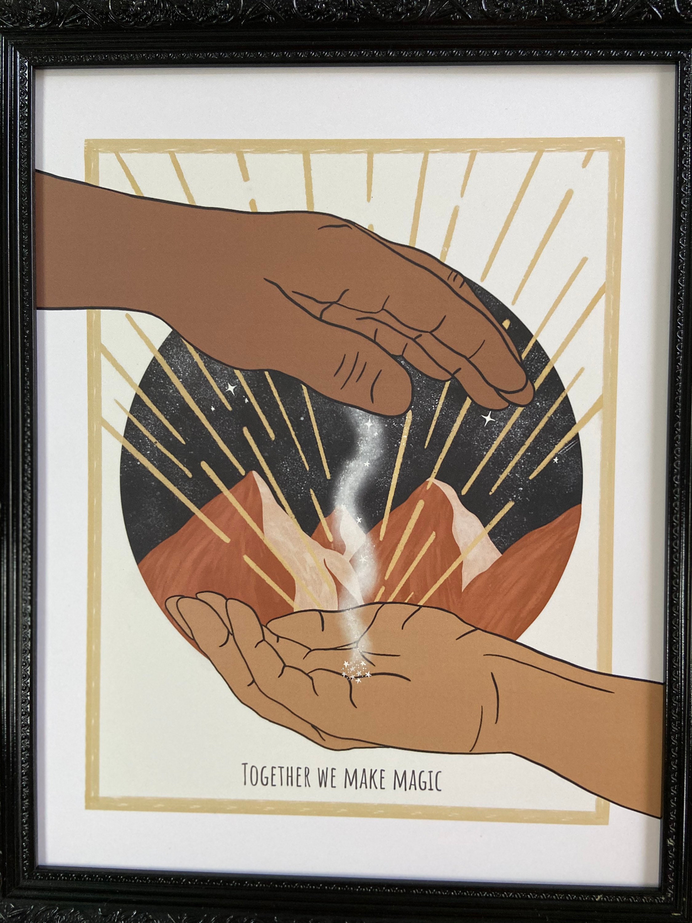 Together We Make Magic. Together We Are Stronger. Black Lives - Etsy