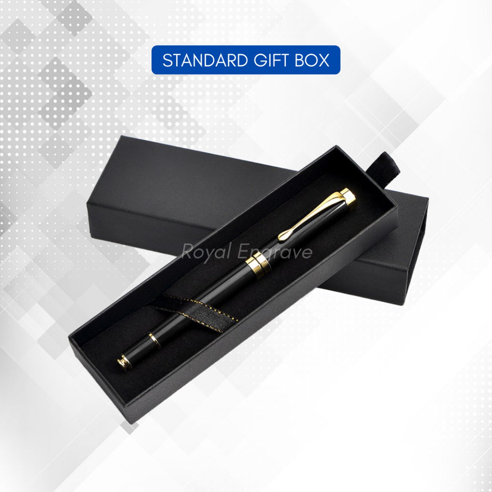 Personalized Signature Gold Engraved Pen Premium Metal Pen | Etsy