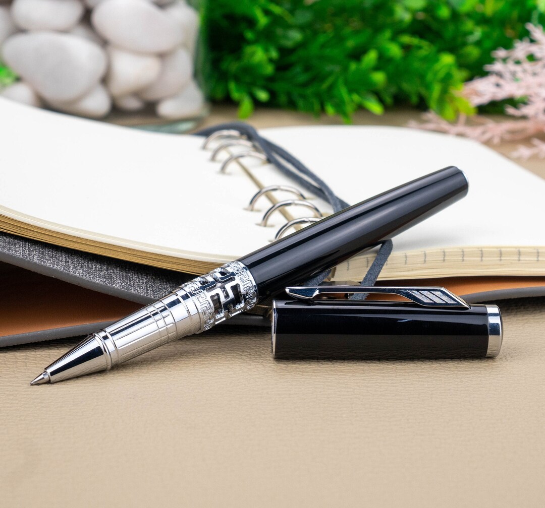 Personalized Engraved Pen Premium Metal Pen, Black Refill, Custom ...