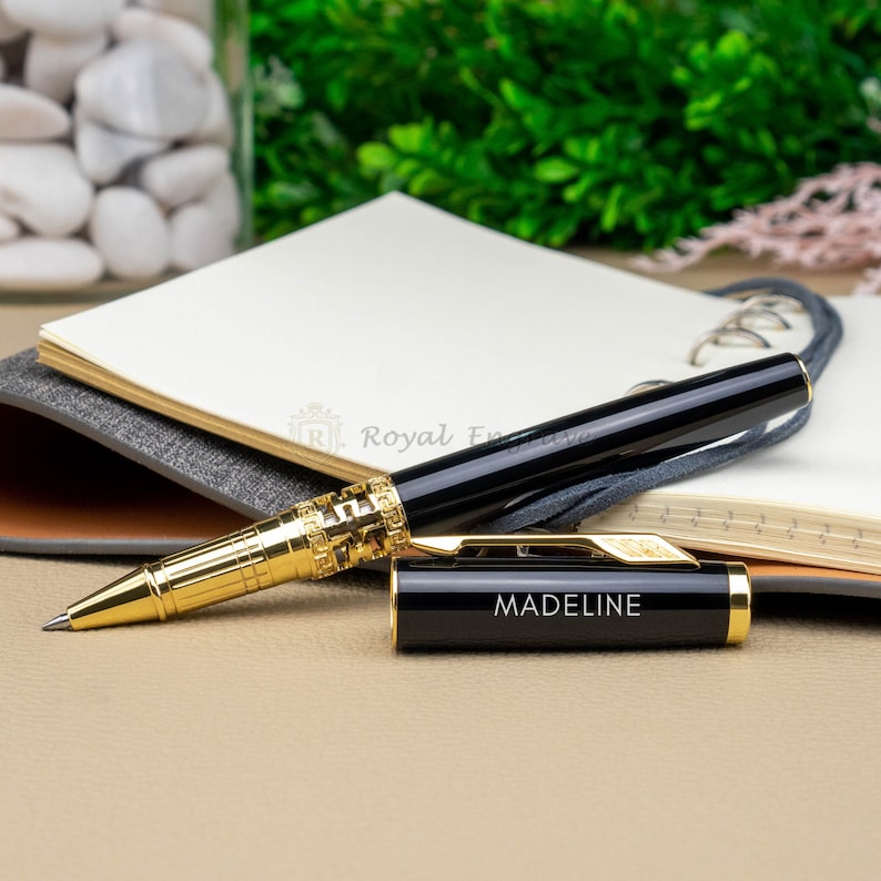 Office Office & School Supplies Personalized Premium Metal Gold ...