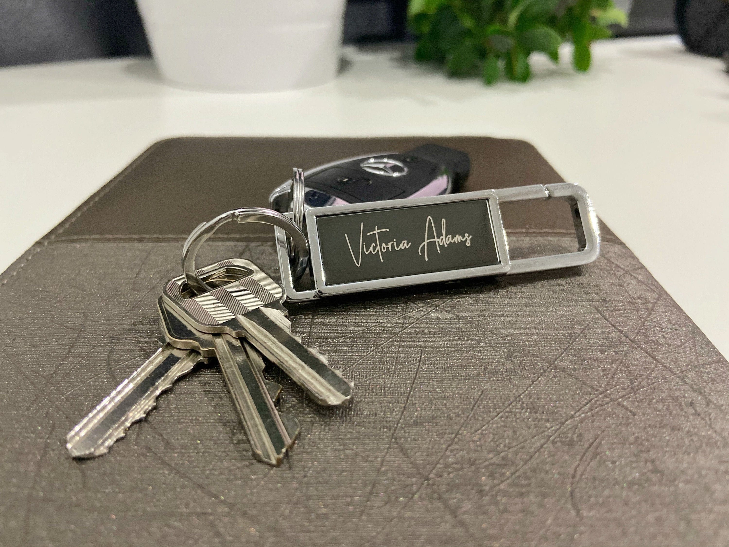 Personalized Key Holder, Key Organizer, Key Chain, Key Rings, Husband ...