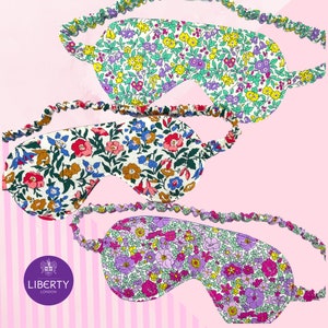 Liberty English Garden Mamie Blackout Sleep Mask Adults Eye Mask ...