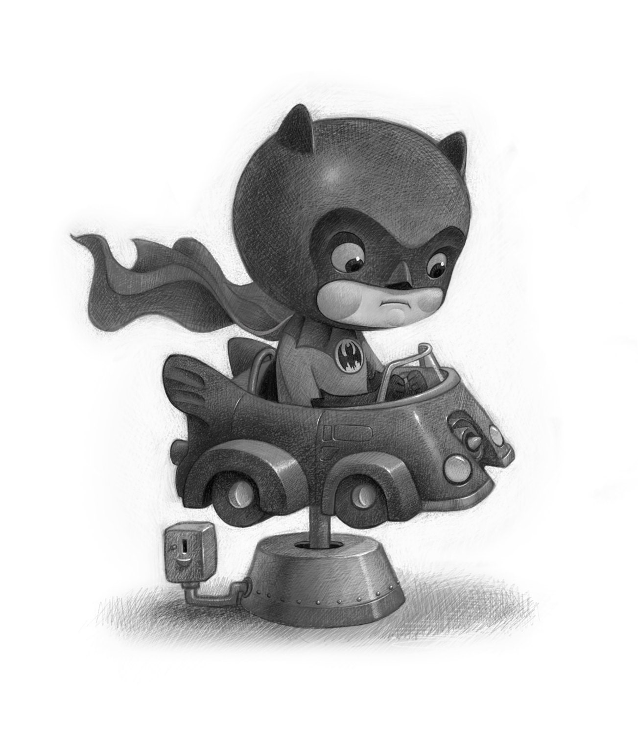 Baby Batman Drawings