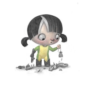 11x14 Baby Rog X Girl Color Print Signed by the - Etsy