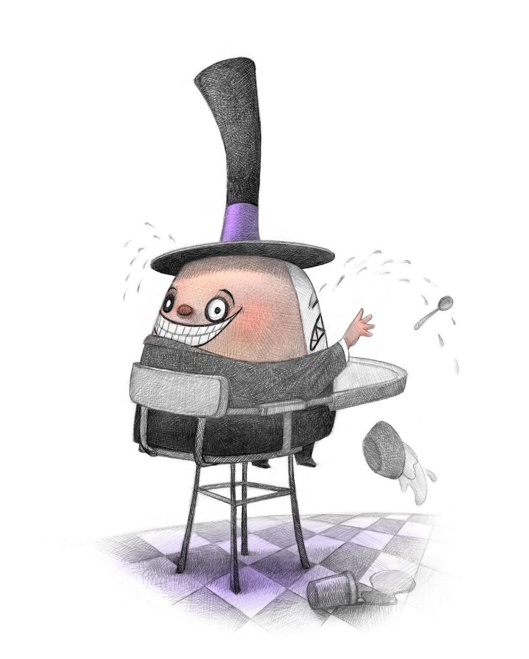 11x14" Baby Mayor Type Politician Boy, Color Print, Signed - Etsy