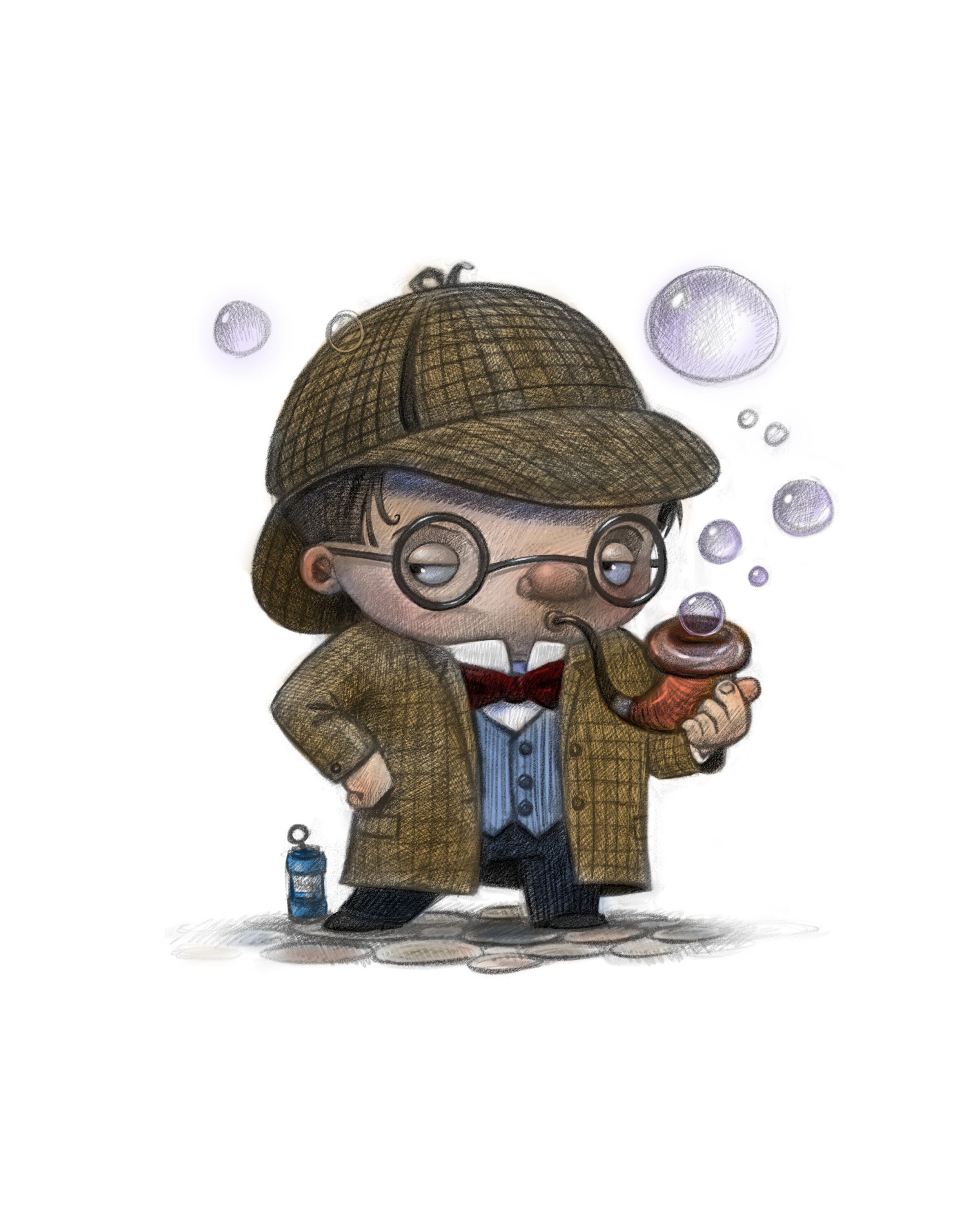 Chibi Watson From Sherlock Funny
