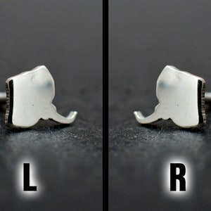 Stingray Hand Cut Sterling Silver Nose Stud. Rays Lover Gift. Shiny ...