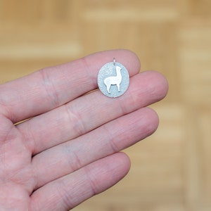 Silver Alpaca Pendant. Alpaca Necklace. American Silver - Etsy