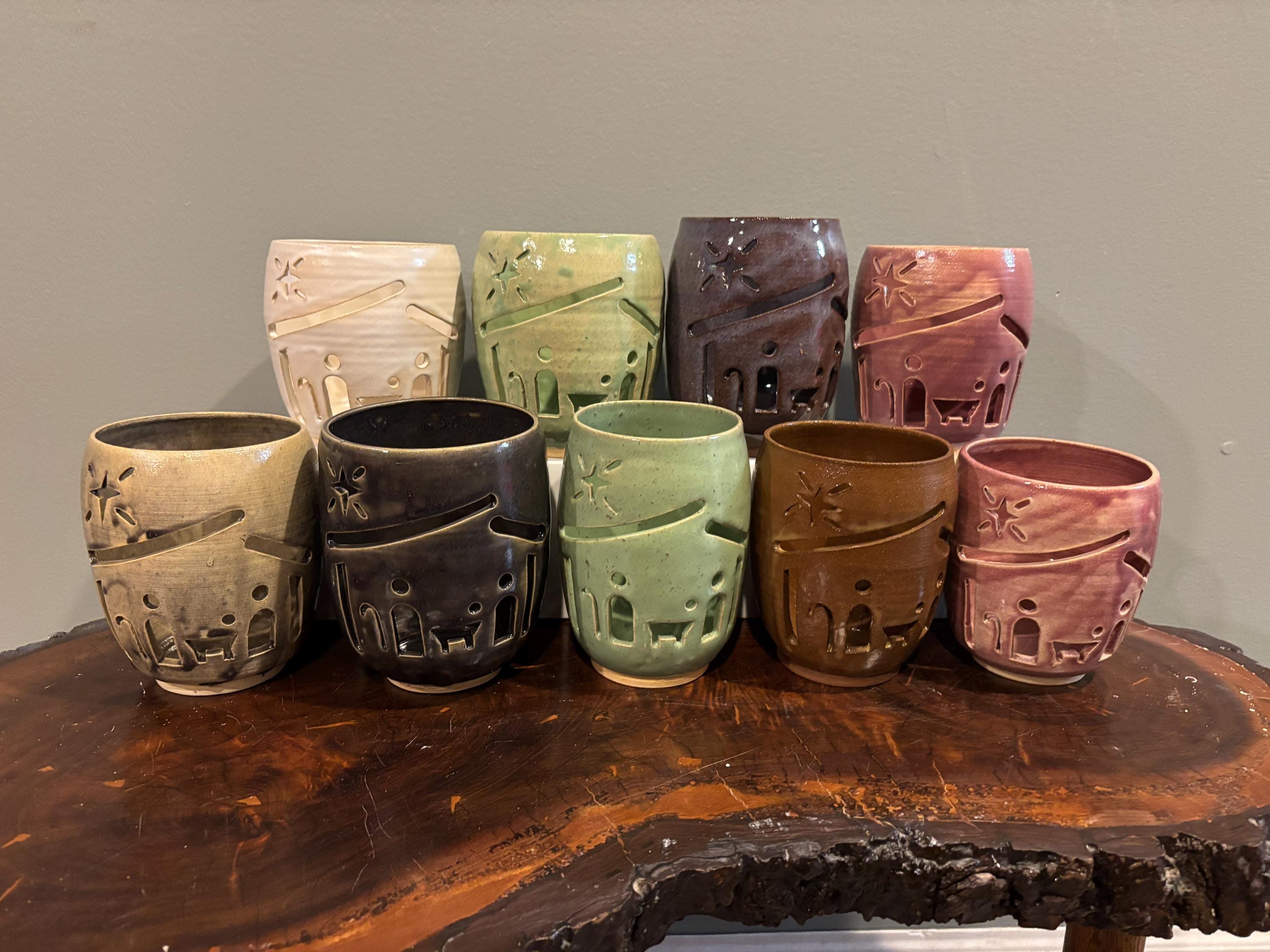 Homemade Nativity- Ceramic - Etsy
