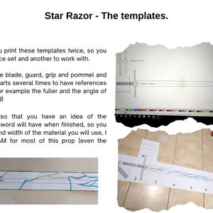 Longsword Template and Quick Guide - Etsy