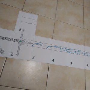 Longsword Template and Quick Guide - Etsy