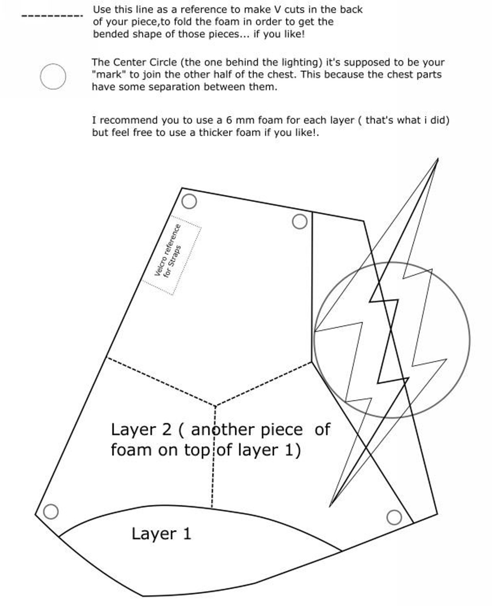 Flash Armor Template EVA FOAM - Etsy
