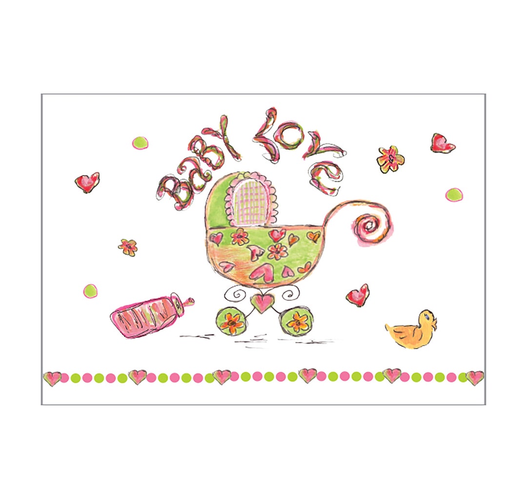 Baby Card Set, Card Set Baby Cards, New Baby Girl Card, New Baby Boy ...