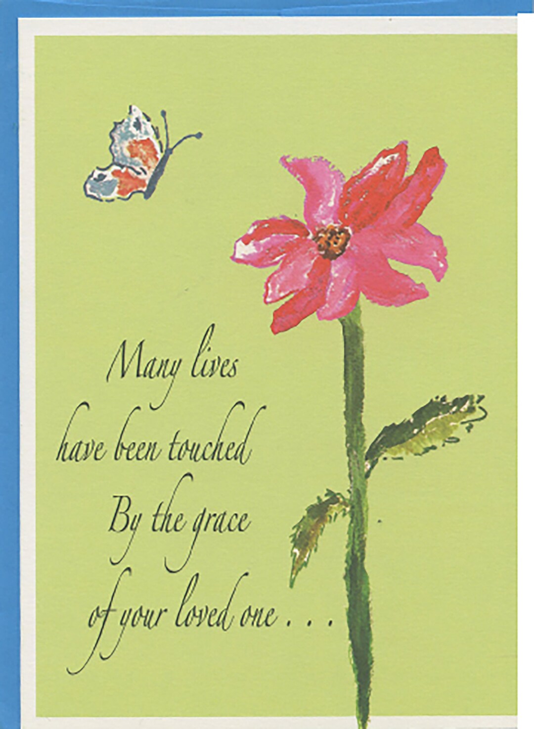 Sympathy Card Grief Support Card Sympathy Greeting Card Loss Sympathy ...