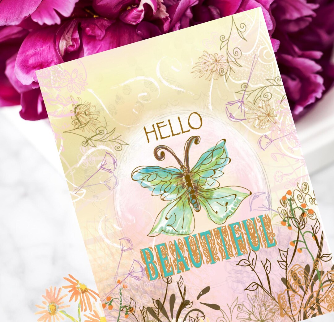 Blank Card Set, Blank Inside Card Bundle, Blank Friend Greeting Card ...