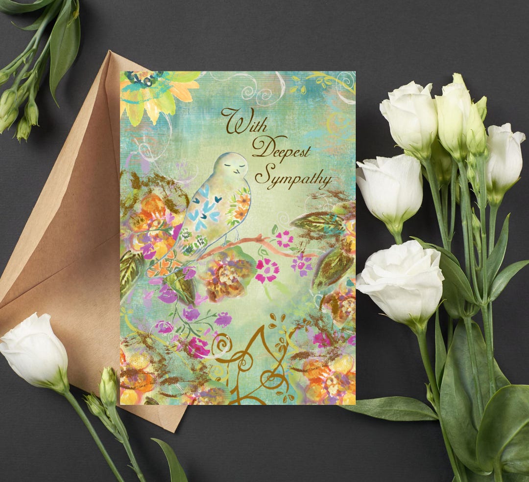 Sympathy Card, Grief and Loss Card, Sorry for Your Loss Card, Grief ...