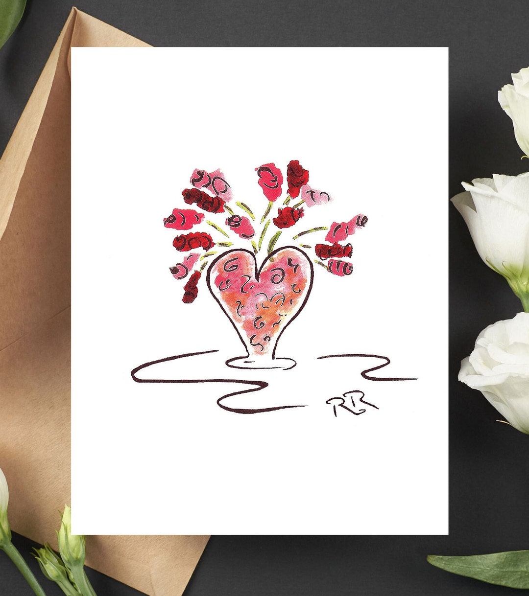 Blank Valentines Day Card Set Valentine Card Sets Blank Friend Card ...