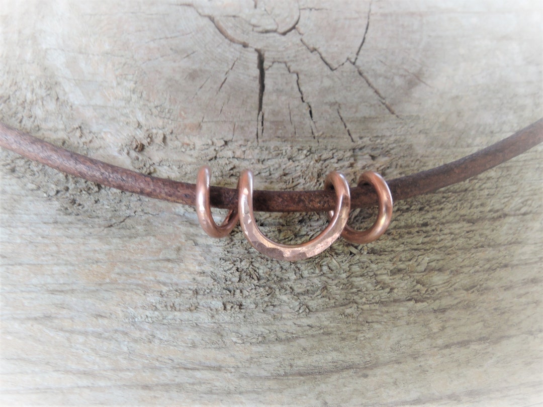 Handmade Metal Bail for Pendants Copper, Silver, Brass Hammered ...