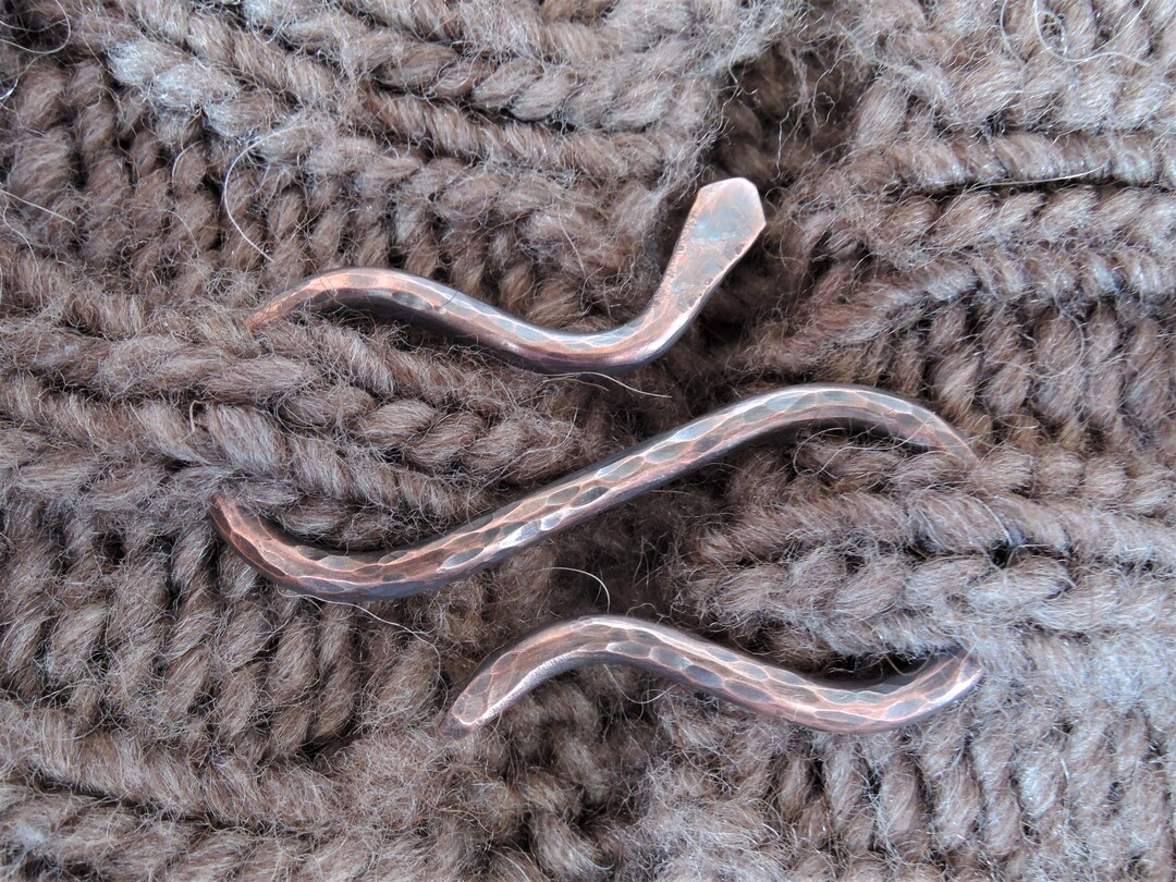 Copper Snake Shawl Pin / Cardigan Closure/fastener/clasp Copper or ...