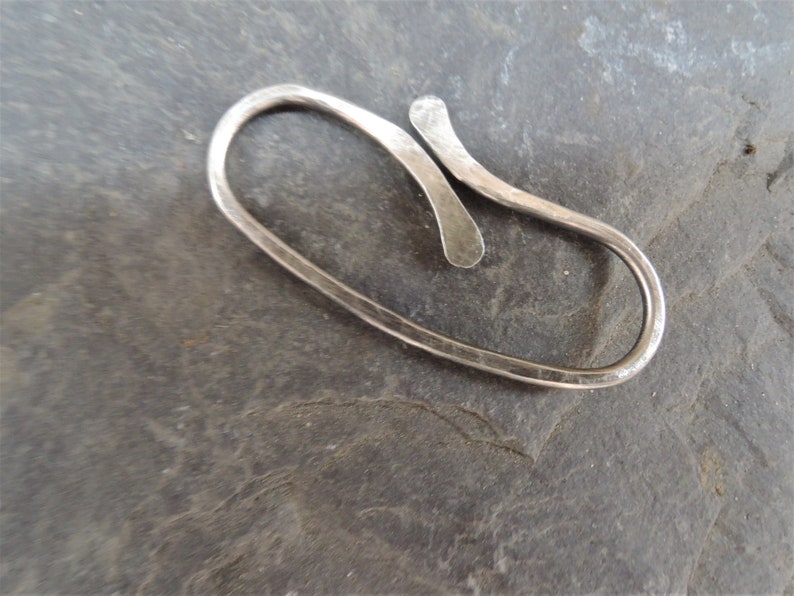 Silver Shawl Pin Minimalist Modern Cardigan Closure Scarf Pin - Etsy