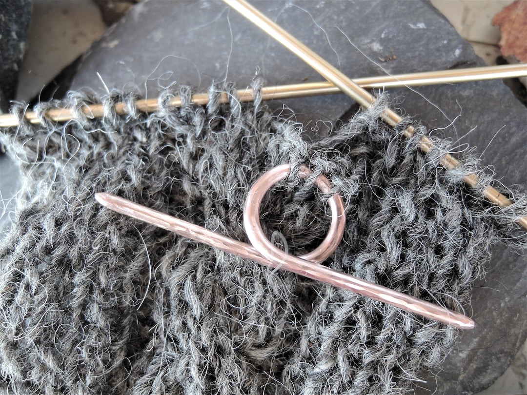 Spiral Cable Needle = Cardigan Clip / Closure / Fastener / Ring - Thick ...