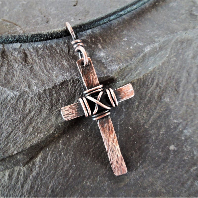 Copper Cross - Etsy