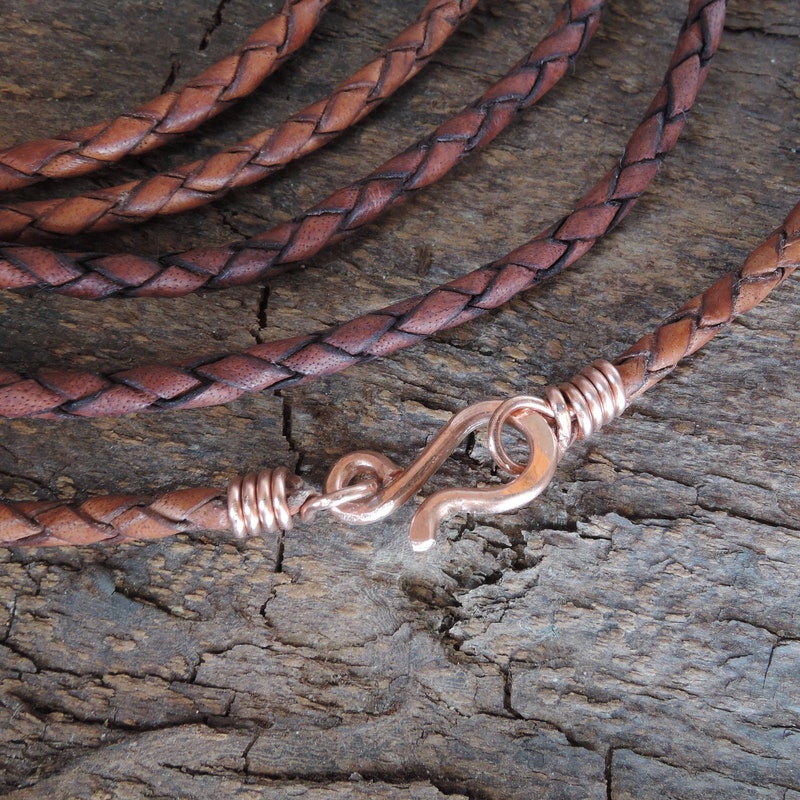 Leather Cord Necklace - Etsy