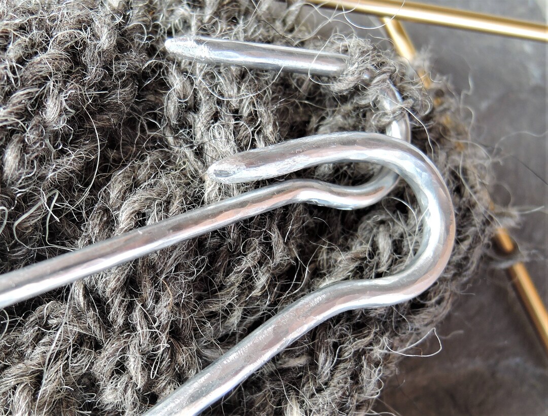 Large Size Cable Needles - Set of Two or Single Thick Needle 4 Mm-3 Mm ...