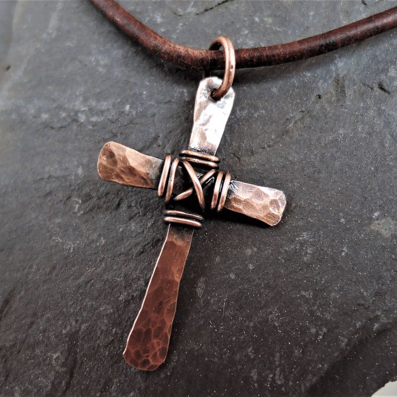 Copper Cross - Etsy