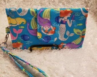 Mermaid wallet | Etsy