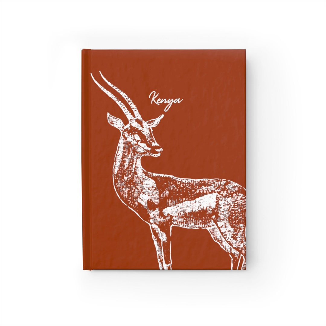 Kenya Travel Journal- Gazelle - Etsy